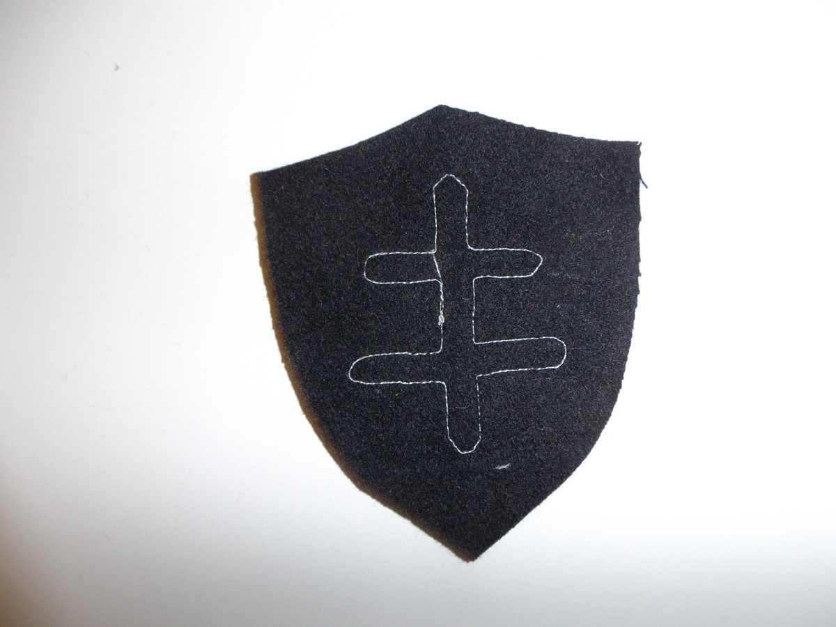 E1252 Ww1 Us Army 79th Infantry Division Shoulder Patch Ww1 Us 79th