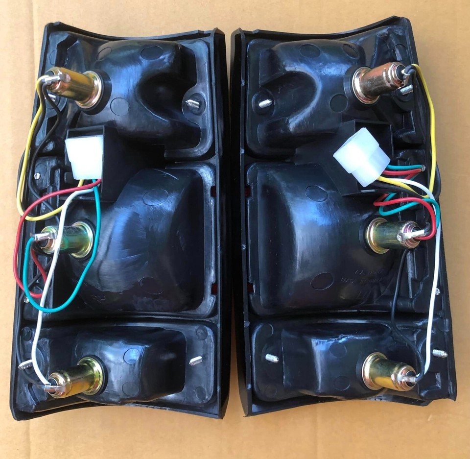 fit Isuzu Holden TF TFR Rodeo 91 - 96 Pair black x red Tail Lamp Lights ...