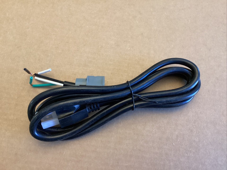 6’ UL Listed 125 Volt Straight Cord with Built In Harness for Quick ...