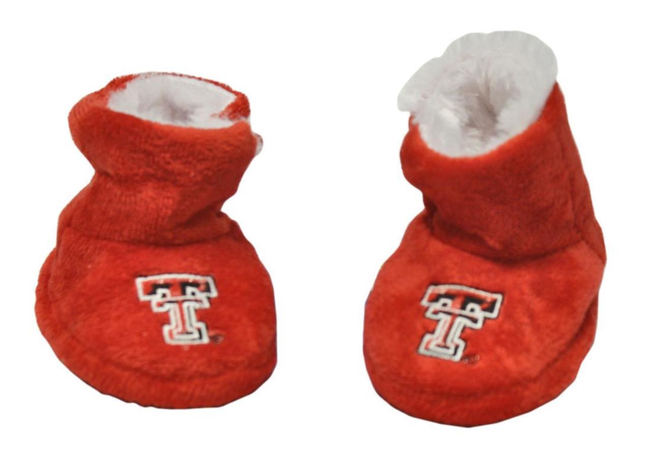 Texas Tech Red Raiders Size Small Baby Bootie Slippers [NEW] Infant ...