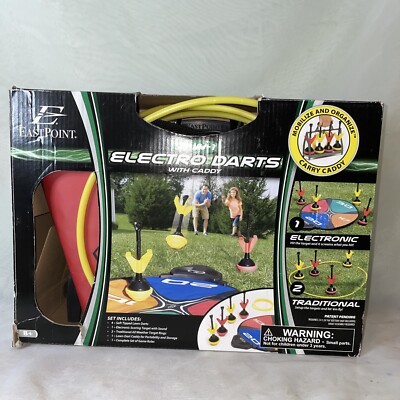 Eastpoint Sports 2 In 1 Electro Darts With Caddy. Open Box Outdoor Game ...