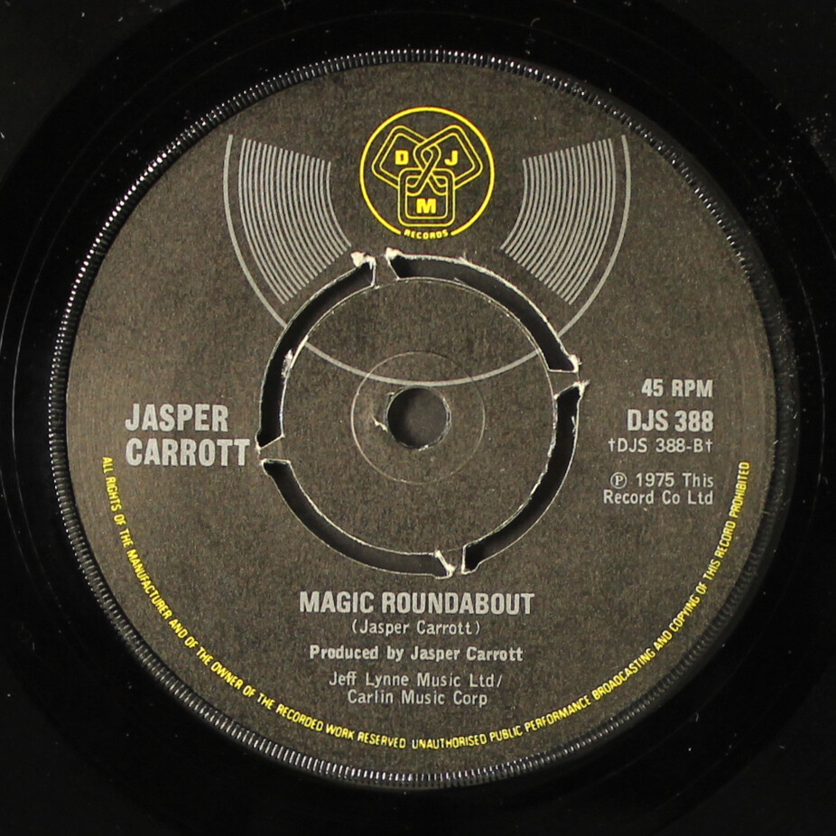 JASPER CARROTT: funky moped / magic roundabout DJM 7" Single 45 RPM | eBay