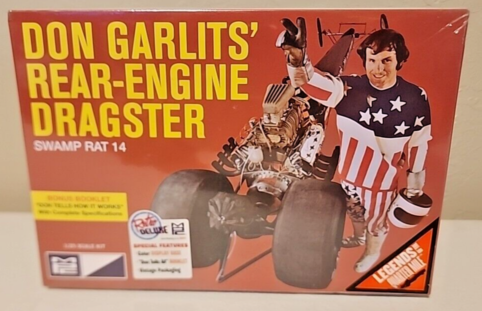 MPC Don Garlits Rear Engine Dragster Swamp Rat 14 Kit #MPC868/12 ...