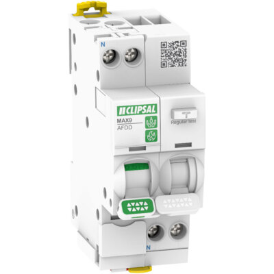 Clipsal MAX9 1P+N Arc Fault Detection Device RCBO 6A to 25A | MX9A32 ...