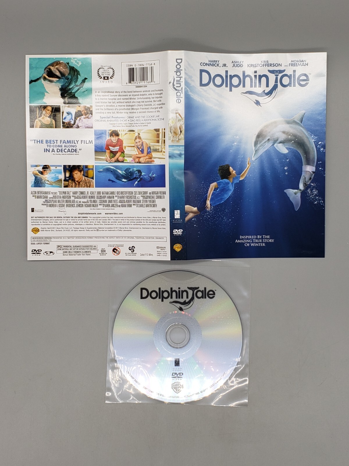 Dolphin Tale (DVD, 2011) No Case No Tracking 883929191680| eBay