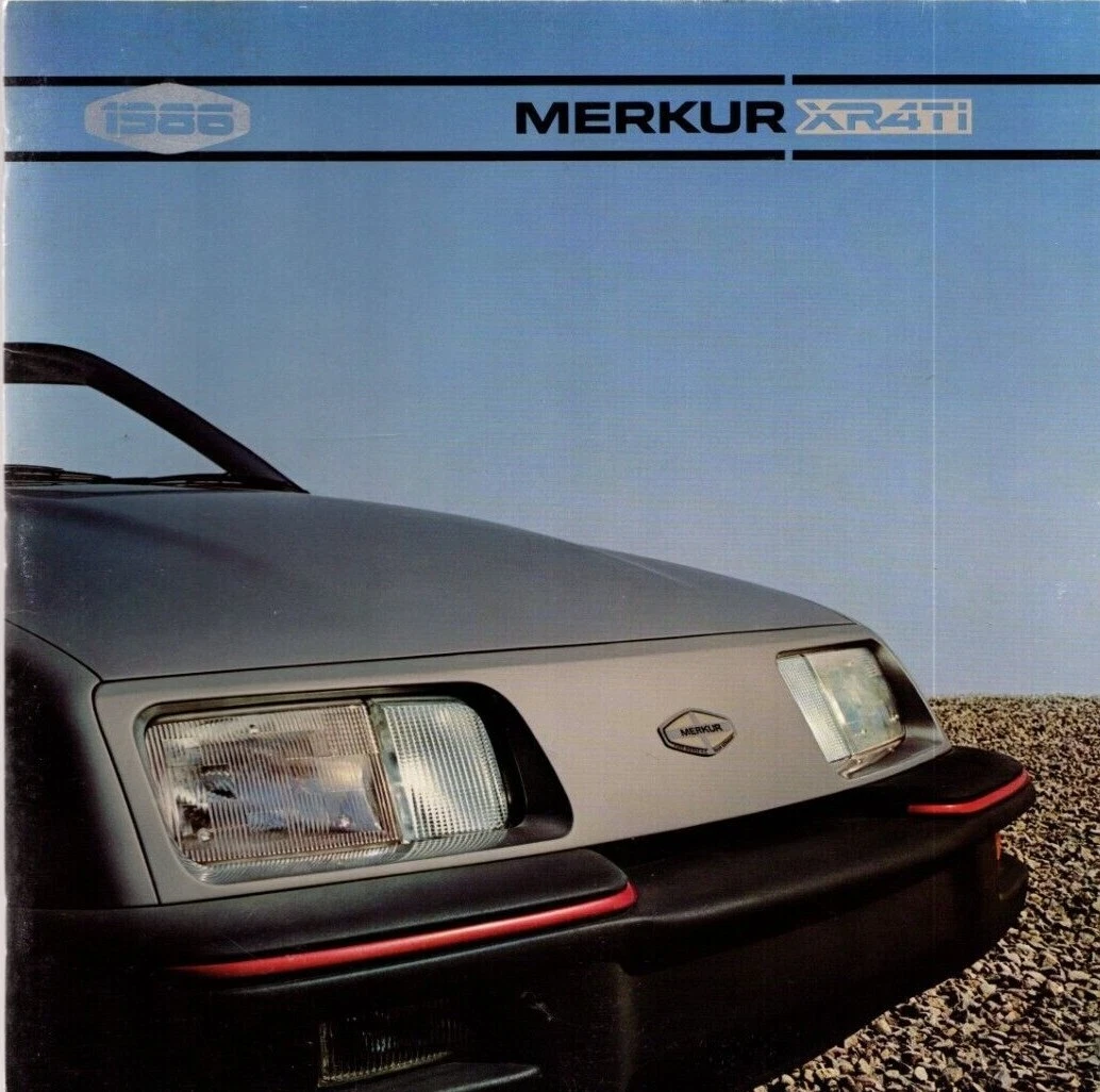 1986 Mercury Merkur Xr4ti