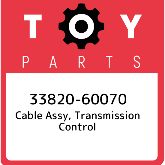 33820-60070 Toyota Cable assy, transmission control 3382060070, New ...
