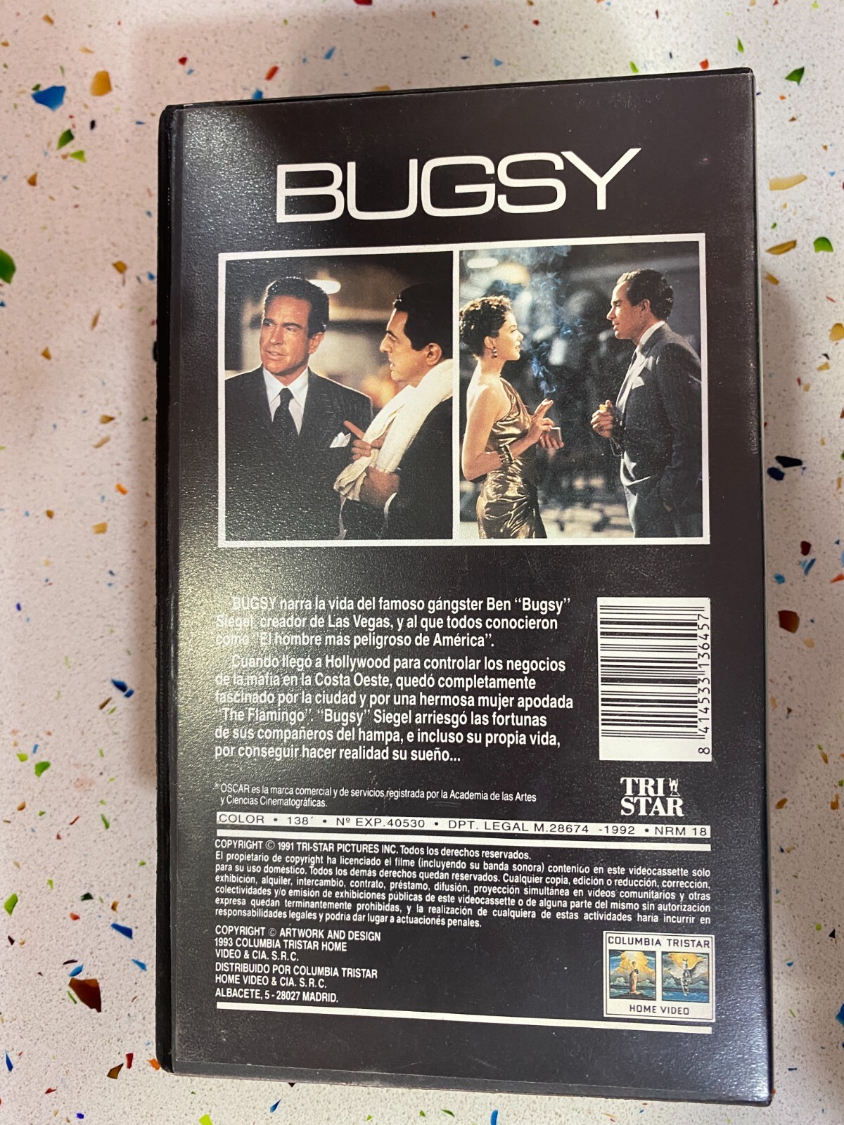 Bugsy Warren Beaty Annette Bening Cinta Vidéo VHS | eBay