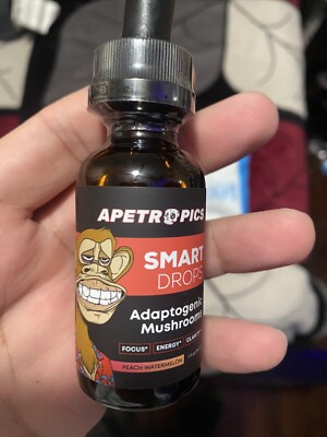 APETROPICS Smart Drops - 5-In-One Adaptogenic Mushroom Tincture with ...
