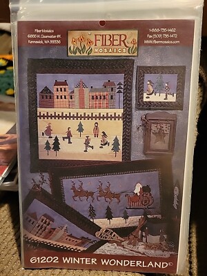 Fiber Mosaics Winter Wonderland 61202. New Kit Design | eBay