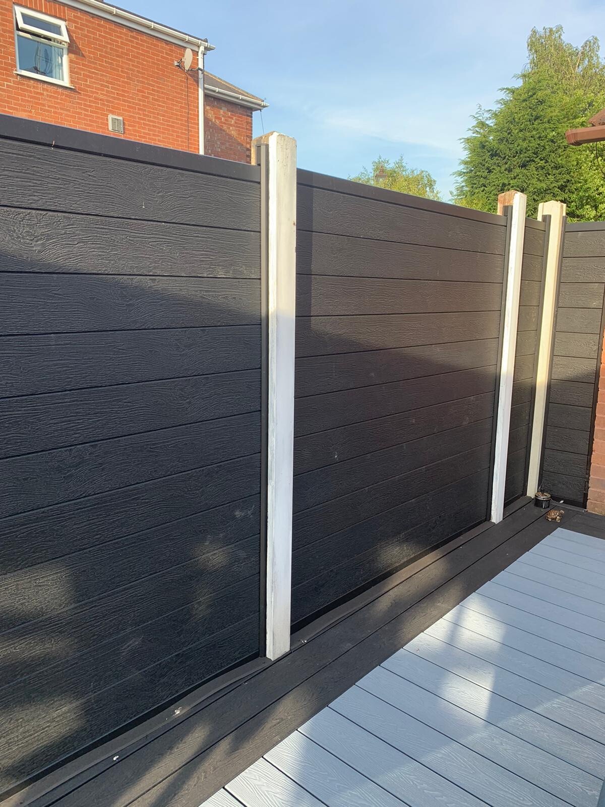 Finch Composite Fencing - Anthracite Grey, Chocolate, Light Grey and ...