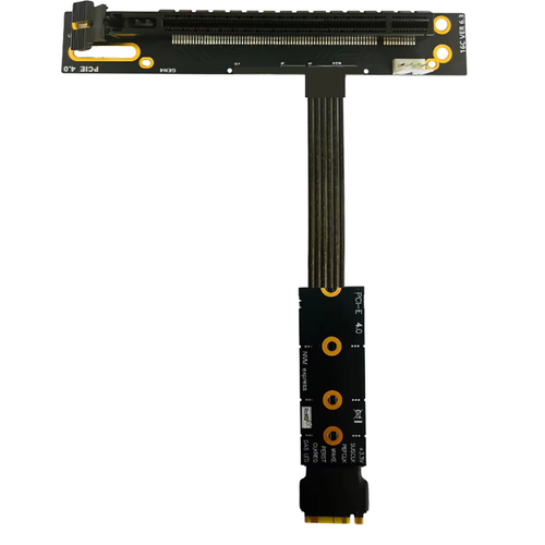 M.2 to PCIe x16 Graphics Card Adapter Cable for M2 NVME GEN4 to PCI-e 4 ...