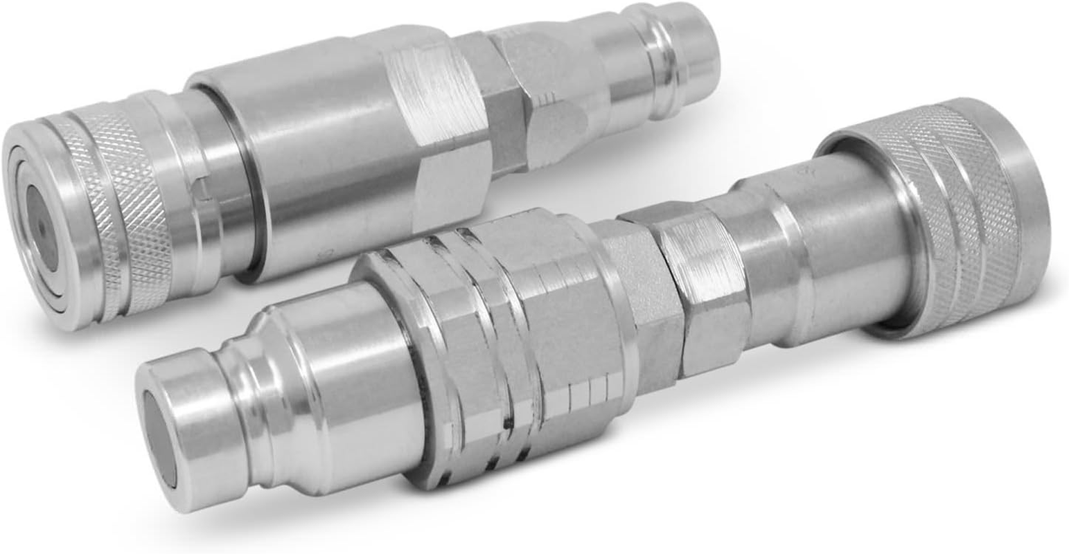 Flat Face ISO 16028 to Ag ISO 5675 Pioneer Style Hydraulic Quick ...