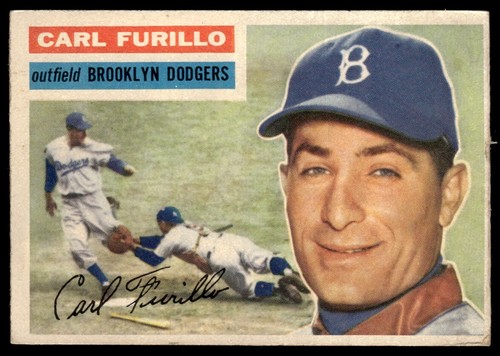 1956 Topps Carl Furillo #190 | eBay