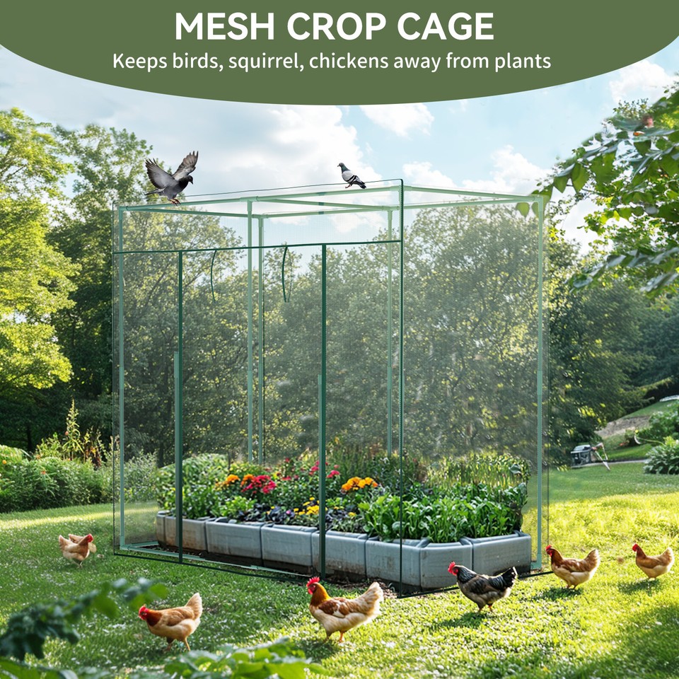 SLSY Mesh Crop Cages for Garden Plant Plant Cover fromAnimal Wind ...