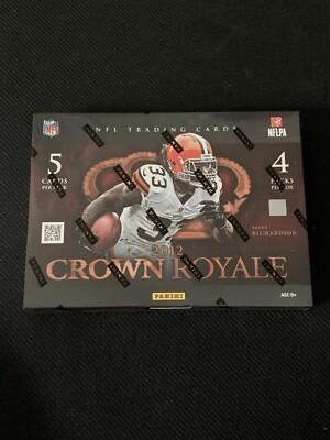 2012 Panini Crown Royale Football Hobby Box - RUSSELL WILSON RC 💎👀🔥 | eBay