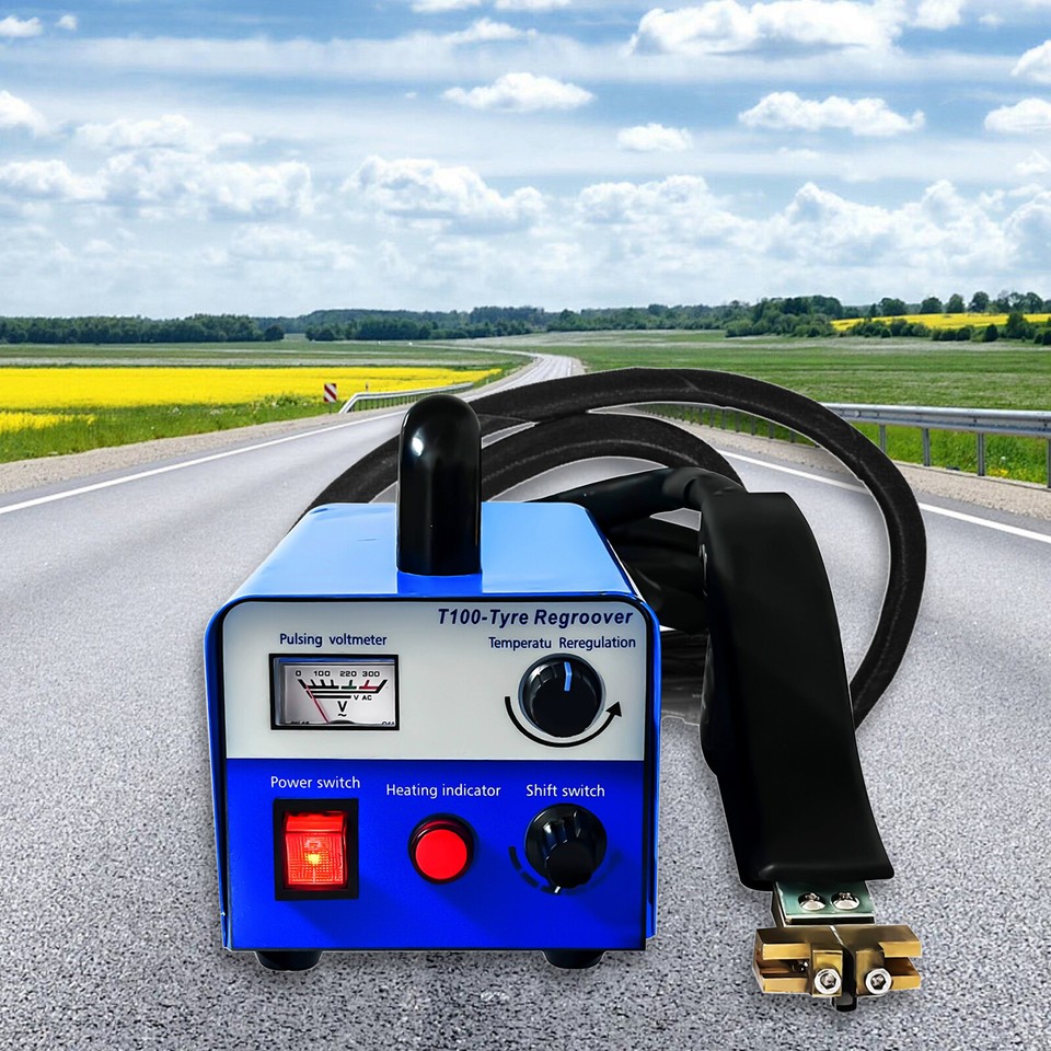 Tire Groover Machine Rubber Tire Groover Temperature Adjustable Pulse ...