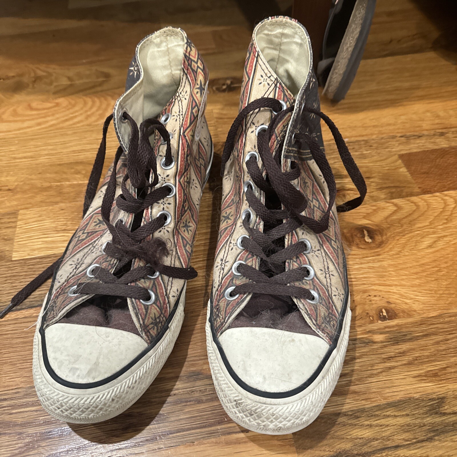 RARE🔥 Converse Chuck Taylor All-Star Hi Vintage Flag… - Gem