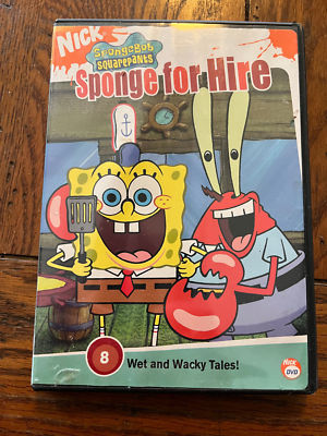 Spongebob Sponge For Hire Vhs