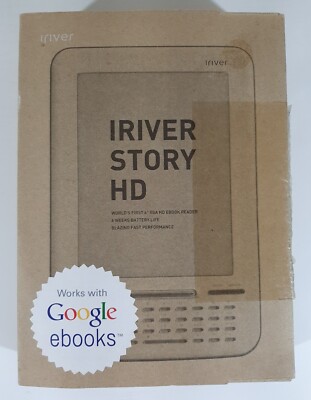IRIVER Story HD E-Reader BROWN 2 GB WI-FI OPEN BOX W/ USB Cable ...