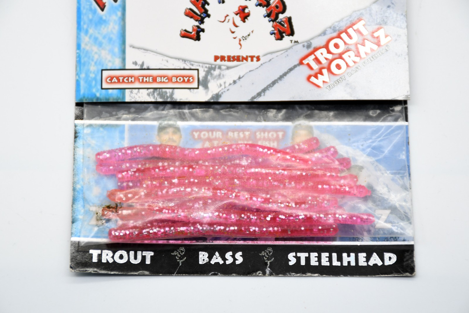 Lip Ripperz Mini - Trout Wormz - HOT Lip Ripperz - Hot Pink Trout Worms ...