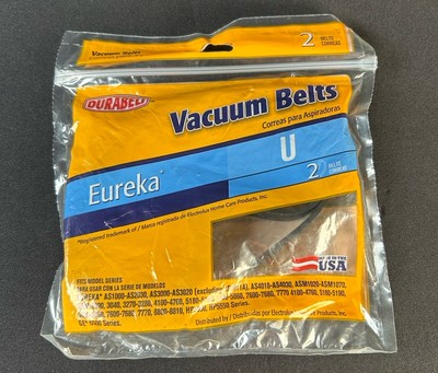 Eureka Style U Vacuum Belt Replacement Belts Pack Of 2 Sealed New | eBay