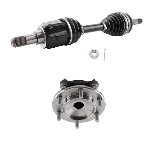 CV Joint Axle+Wheel Hub Bearing For Lexus GX460 470 Toyota 4Runner FJ ...