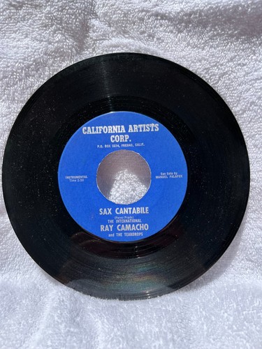 RAY CAMACHO & THE TEARDROPS-RARE 45 RPM SINGLE | eBay