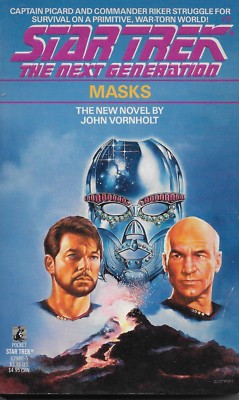 STAR TREK NEXT GENERATION No.7 Masks by John Vornholt 1989 paperback ...