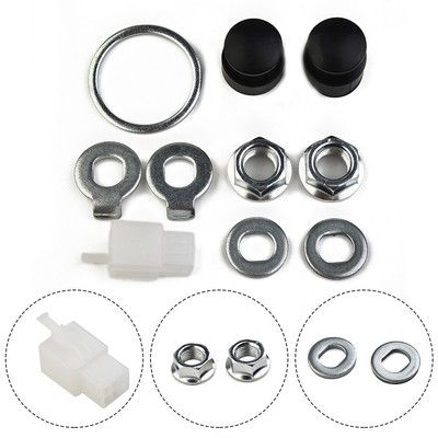 Efficient Assembly Spacer Nut Cover Lock Nut & Washer Set for Hub Motor ...