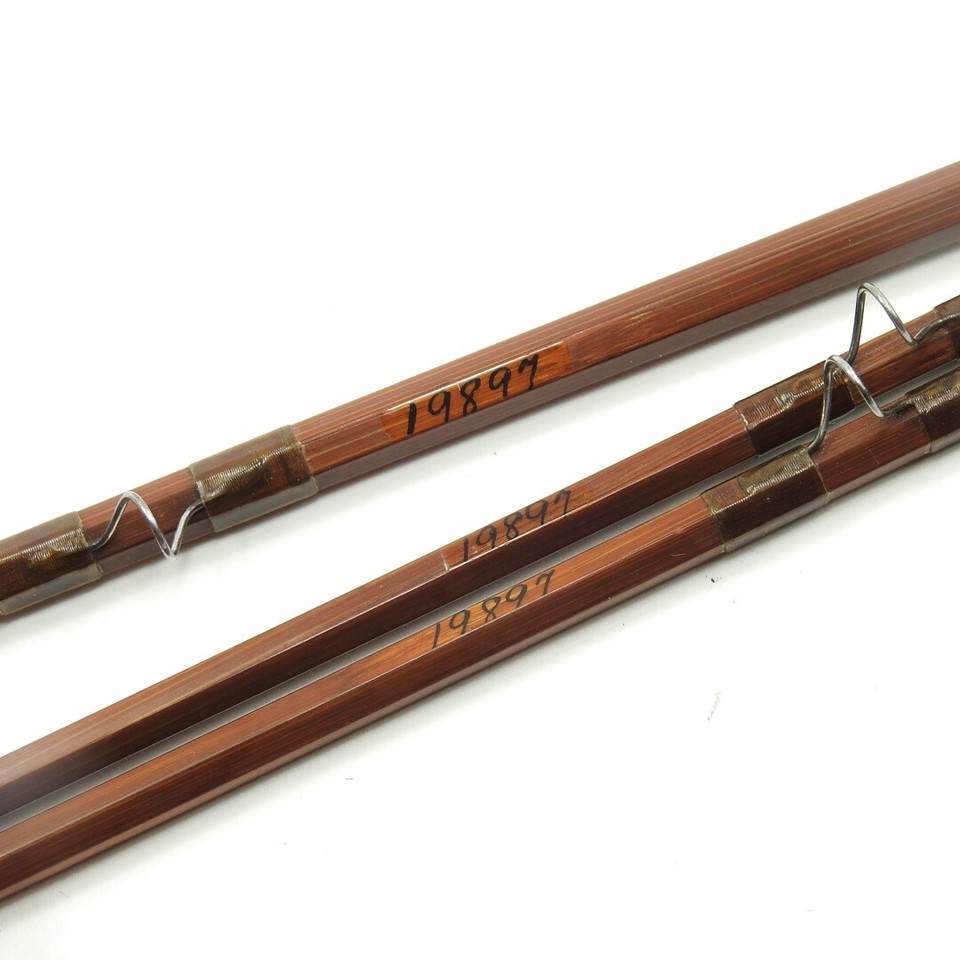 Orvis Impregnated “Deluxe” Bamboo Fly Rod. 7’ 6”. 5-6wt. W/ Tube & Sock ...