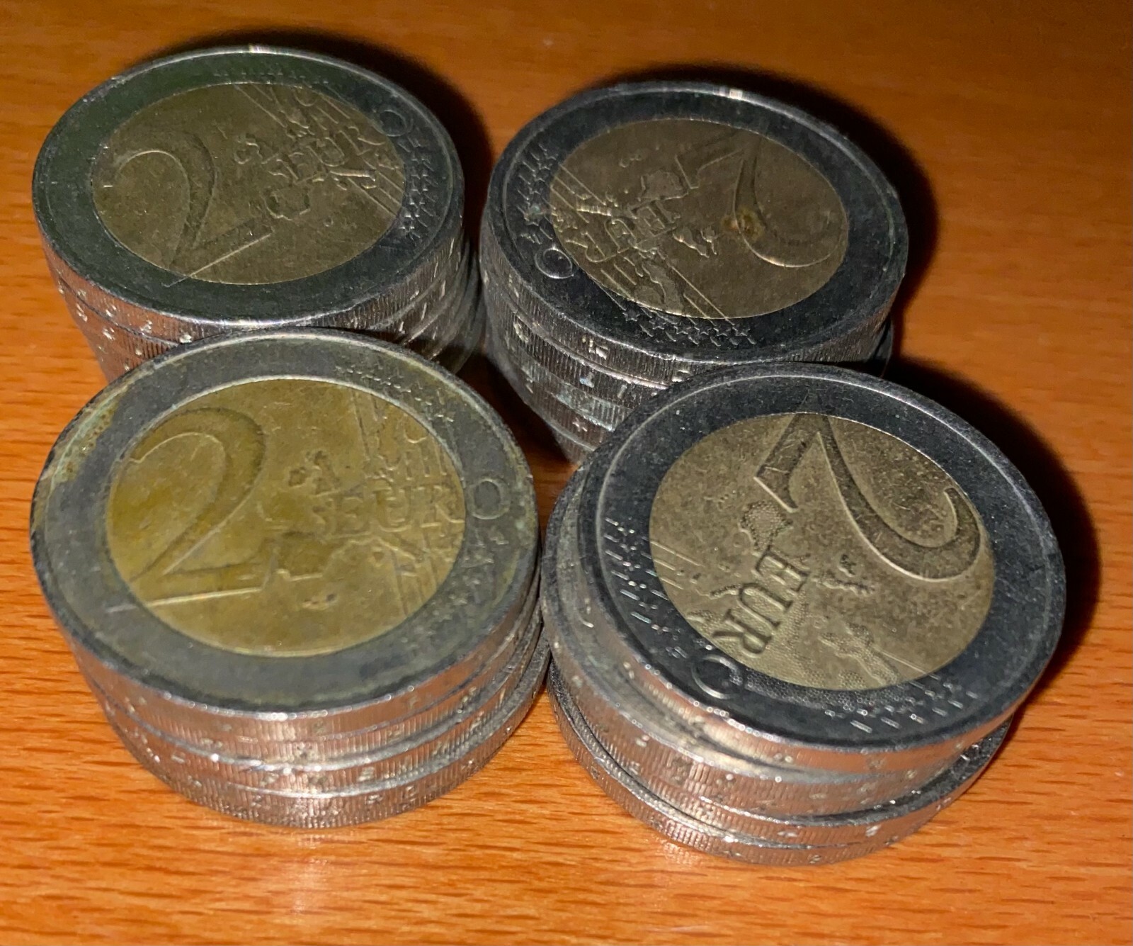 Lot of 20 2 Euro coins. Current circulation. Travel Money/Collect | eBay