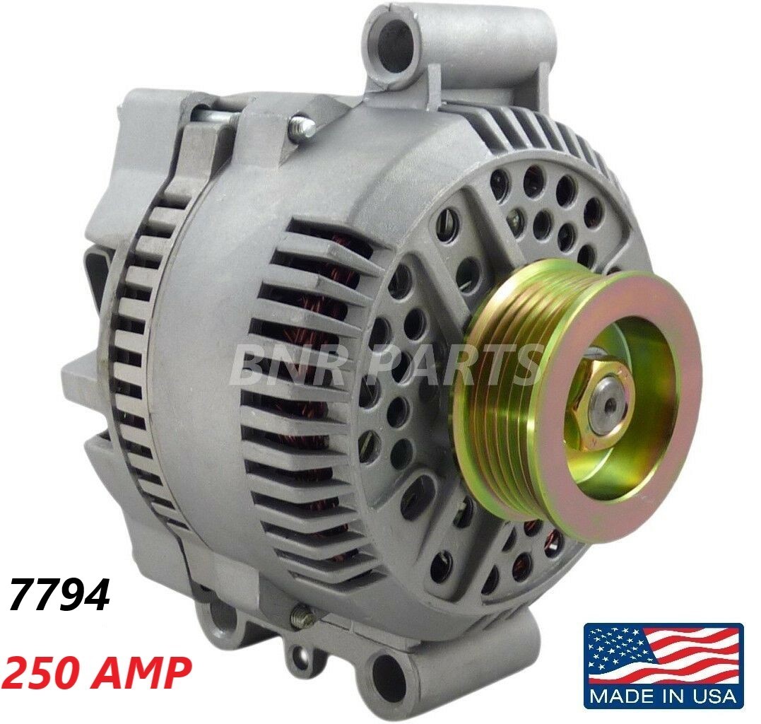 250 AMP 7794 Alternator Ford Escort ZX2 High Output HD Performance NEW ...