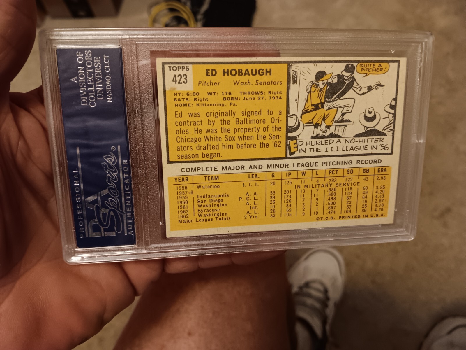 1963 Topps - #423 Ed Hobaugh for sale online | eBay
