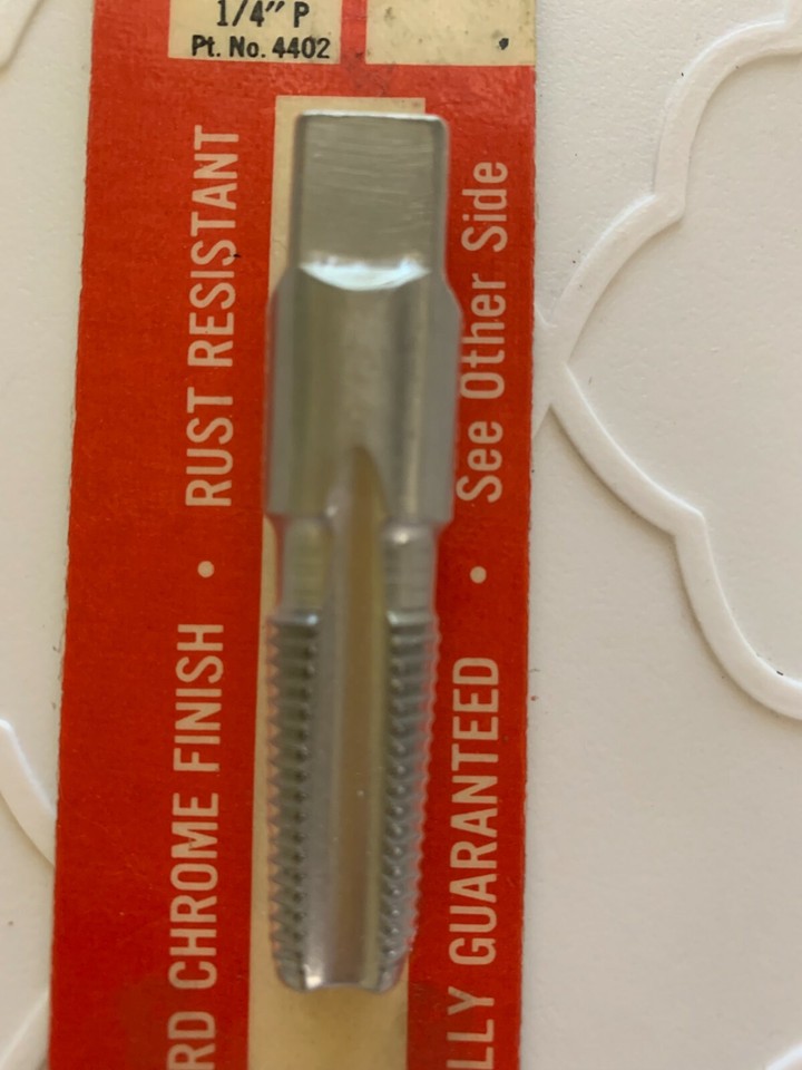 Vermont American Tap and Die Vintage Threading Tools Hard Chrome Finish ...