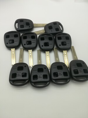 10*Key Shell for Lexus ES300 GS300 GS400 GS430 IS200 LS400 RX330 RX350 ...