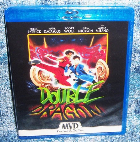 NEW MARK DACASCOS SCOTT WOLF DOUBLE DRAGON CULT MOVIE BLU RAY & DVD ...