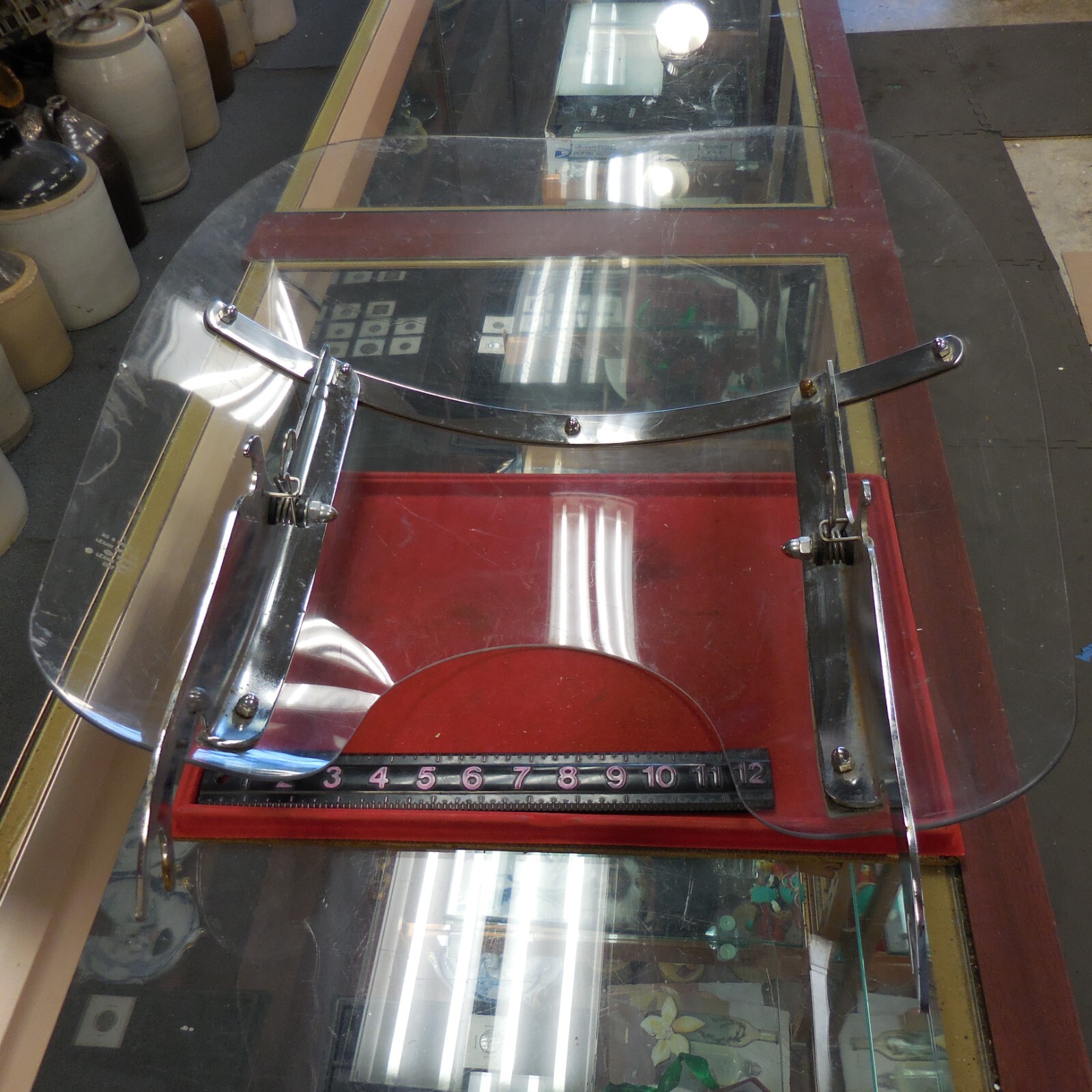 Harley Davidson Windshield AS 6 M125-C LEXAN MFR 112 LEXAN SHEET DOT 94 ...