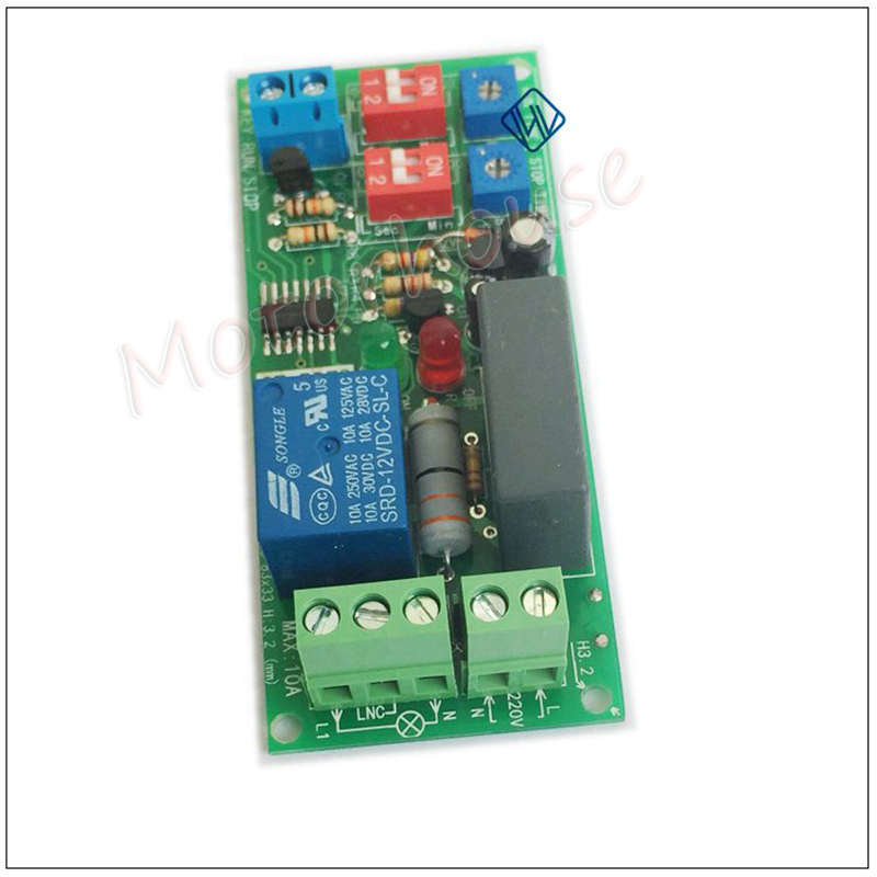 AC 110V 220V Adjustable Infinite Cycle Delay Timer Time Turn ON/OFF ...