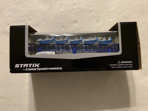 Coaster Dynamix Statix 1:48 Millenium Force Coaster Blue Train Cedar ...