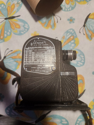 Univex Cine 8 mm film Camera C-8 Works | eBay