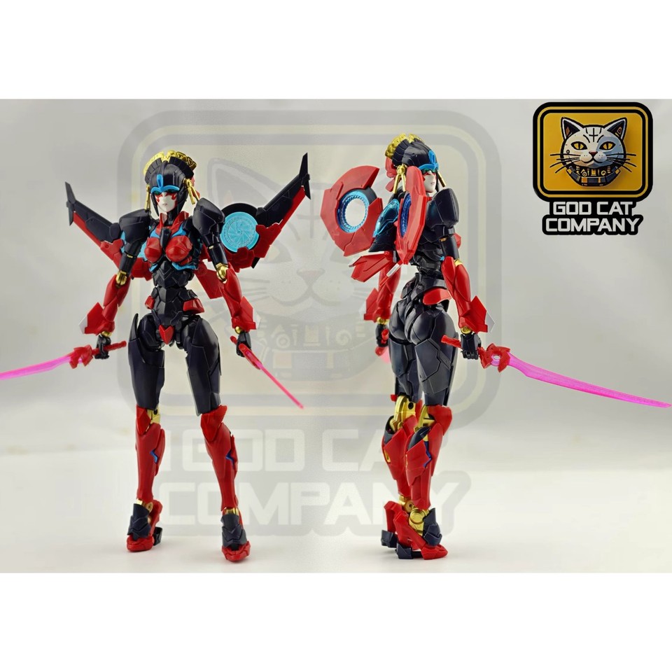 GOD CAT Arcee Assembly Model Transformable Toys GC-003 Windblade Action ...
