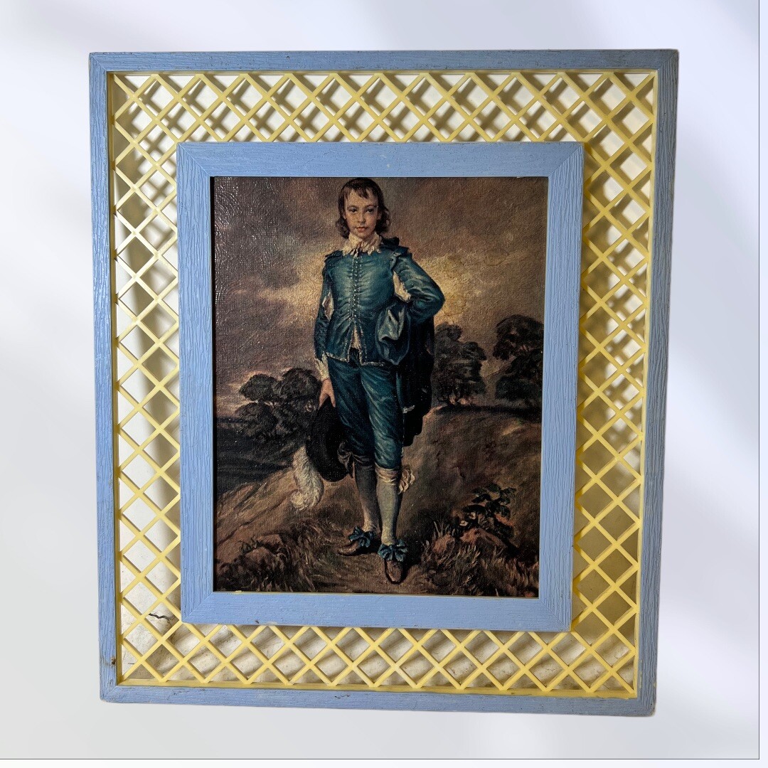 Vintage Winde Fine Art Prints Pinkie & Blue Boy 15 X 13” | eBay