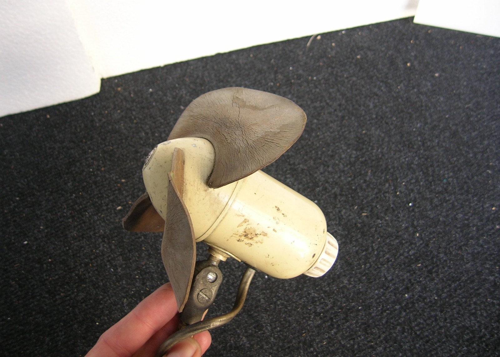 RARE 6 VOLT BEHR FAN VOLKSWAGEN VW BUG BUS T1 SPLIT OVAL PORSCHE 356 ...