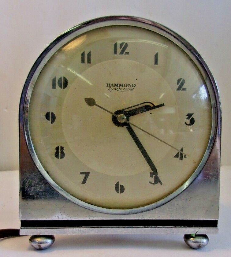 Antique HAMMOND Synchronous Clock dated 1910 in working condition! | eBay