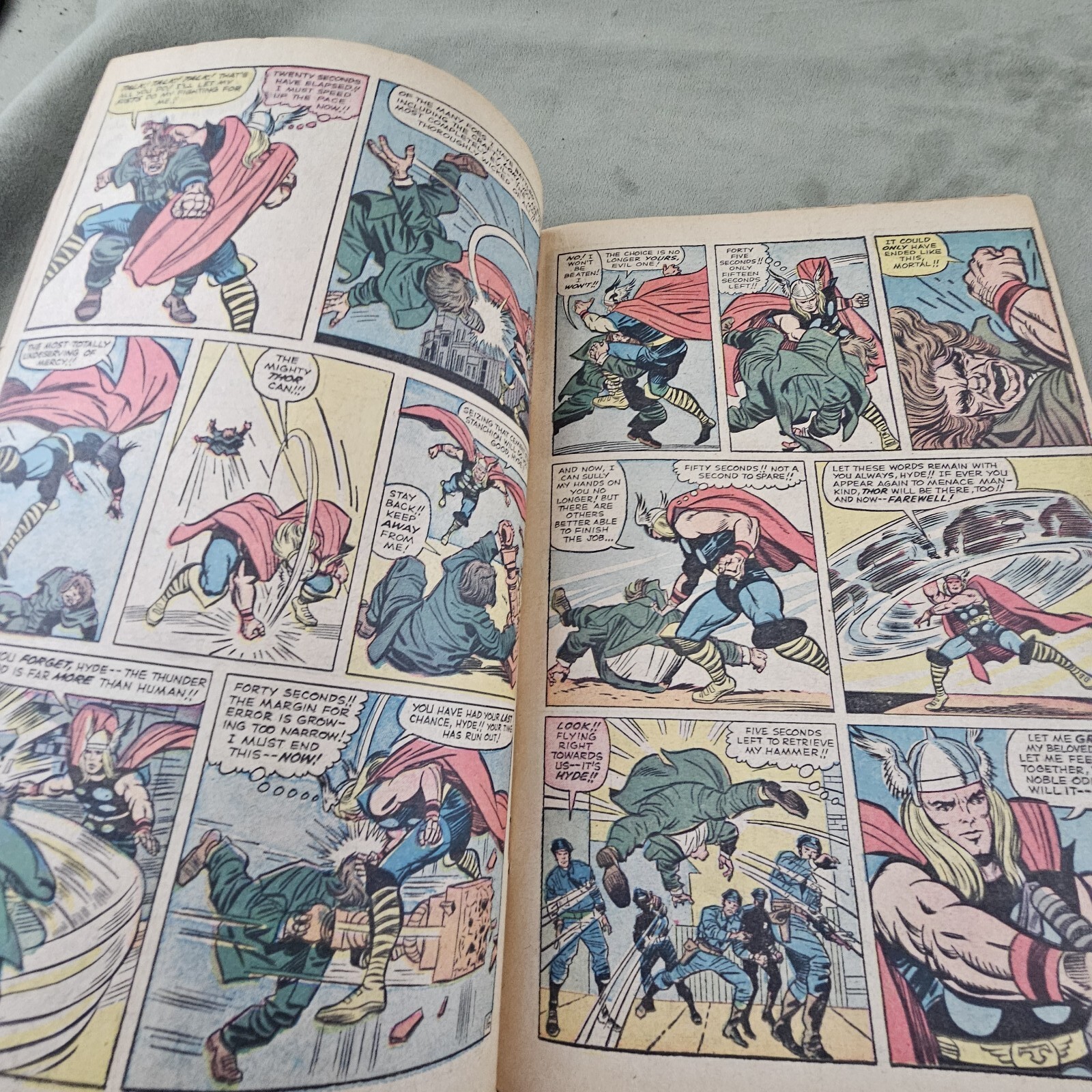 #106 THOR Marvel Comics 1964 Silver Age Mr Hyde & The Cobra Jack Kirby ...