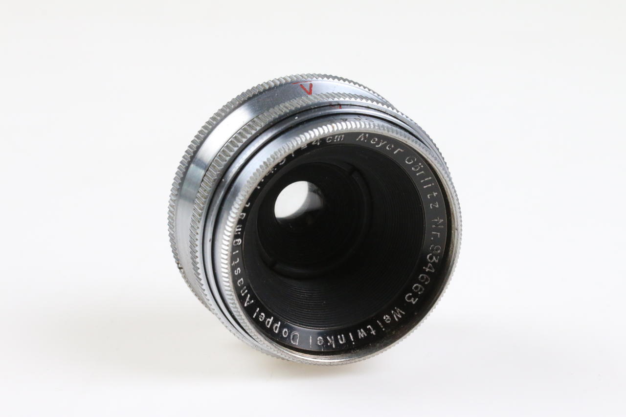 MEYER OPTIK GÖRLITZ Weitwinkel Doppel Anastigmat 4cm für Exakta - SNr ...