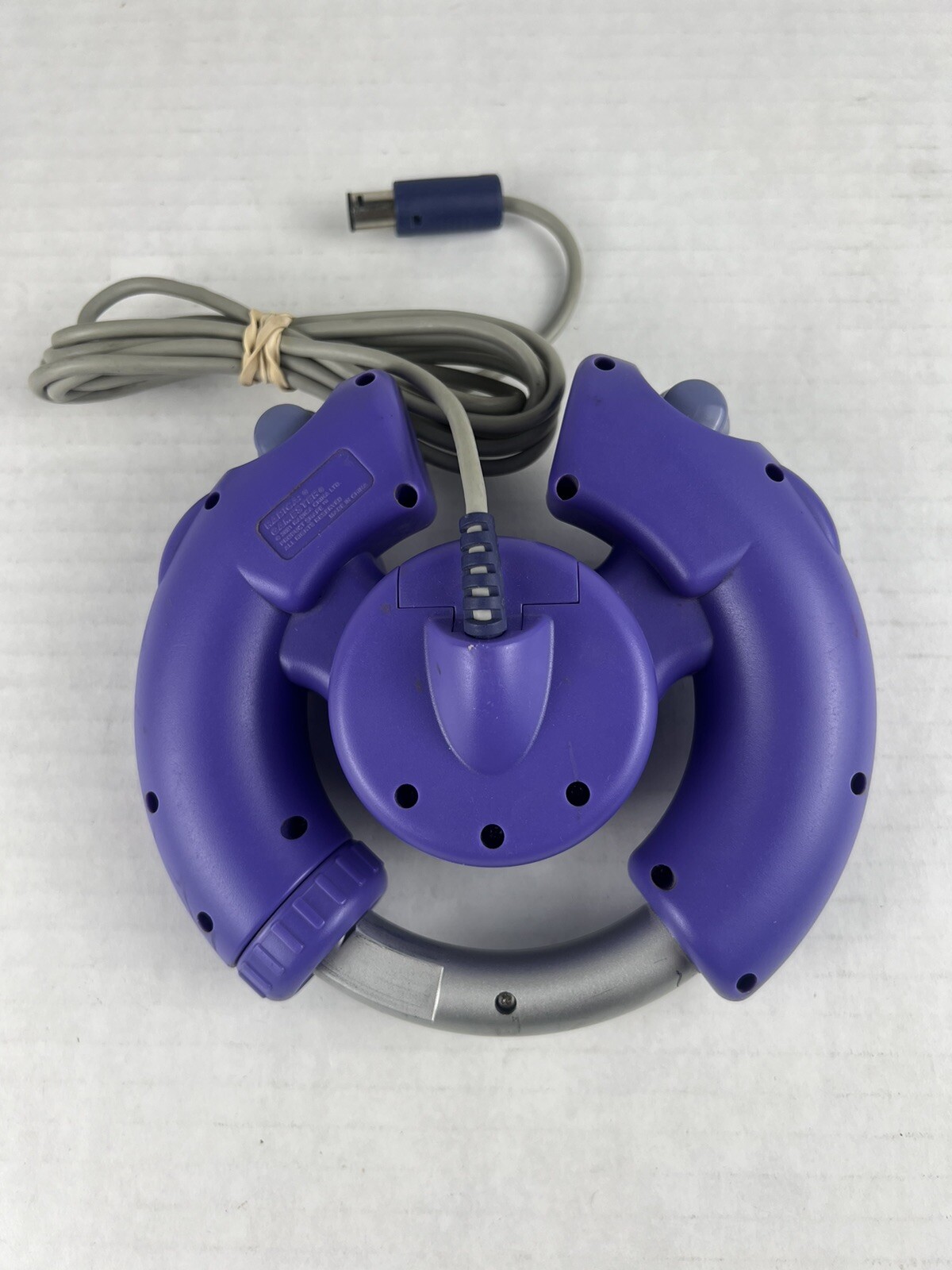 Radica Nintendo Gamecube Gamester Steering Racing Wheel Controller ...