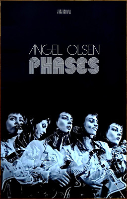 ANGEL OLSEN Phases Ltd Ed New RARE Tour Poster +BONUS Indie Rock Folk ...