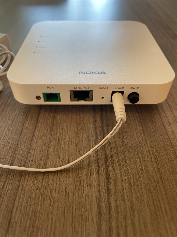 Nokia XS-010X-Q Optical Network Terminal ONT Ethernet WAN LAN Modem ...
